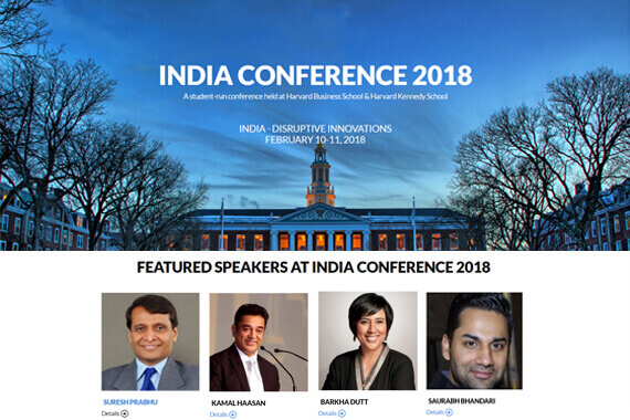Saurabh Bhandari to speak at the India Conference, Harvard University ...